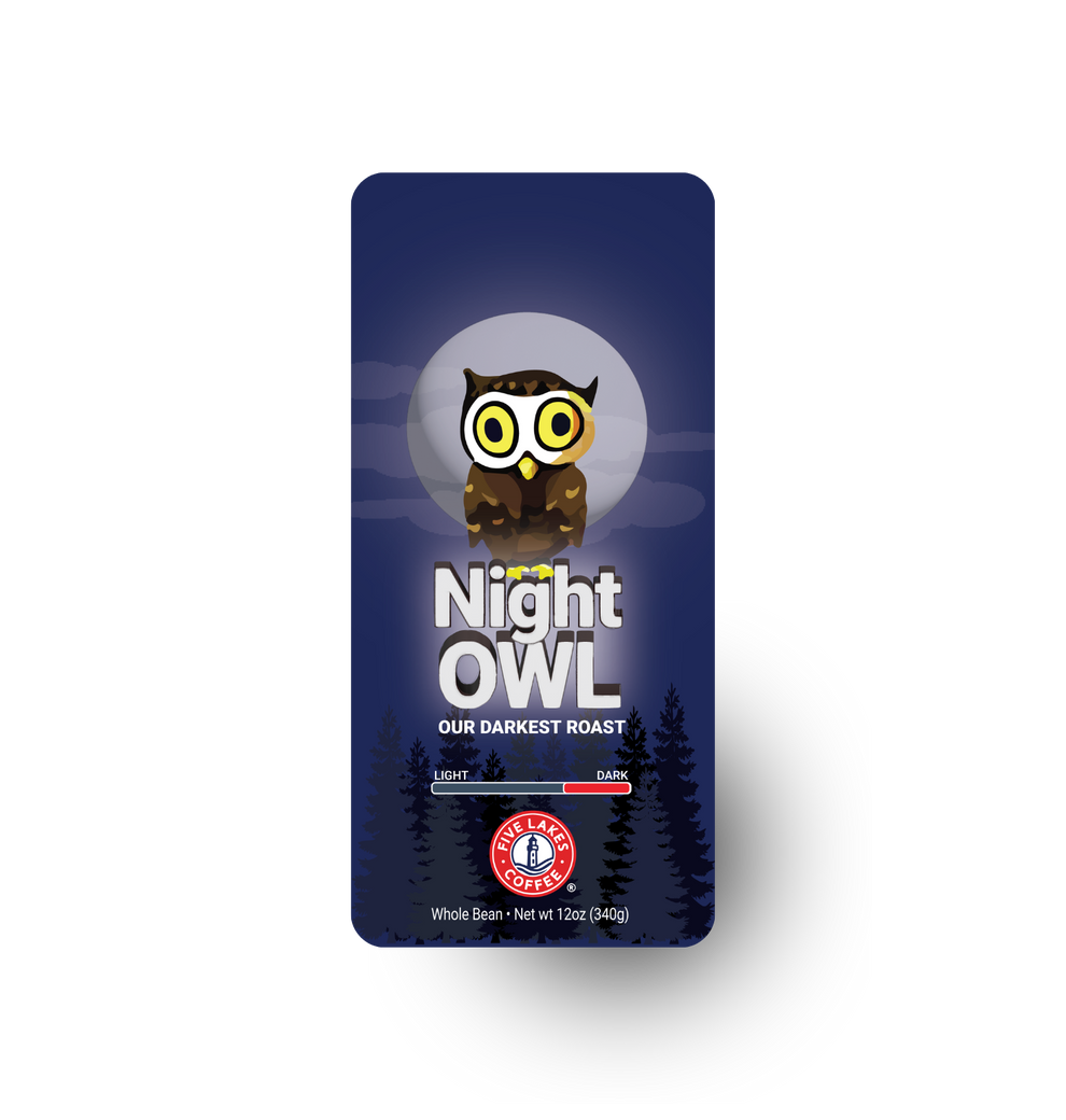 Night Owl Roast | Dark Roast Coffee – fivelakes